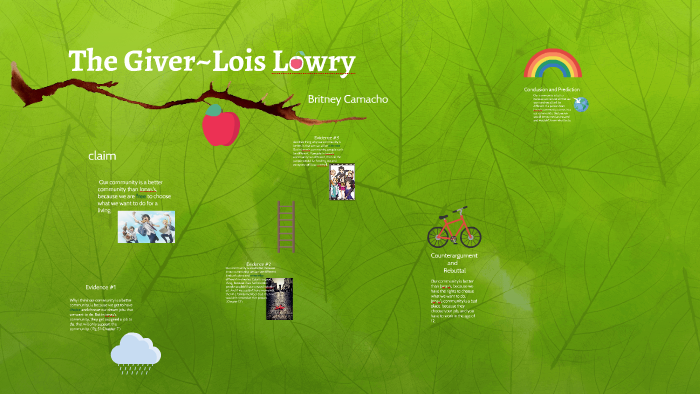 The Giver~Lois Lowry by Britney Camacho on Prezi