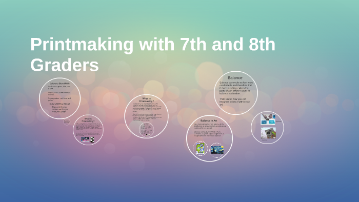 Printmaking with 7th and 8th Graders by Kelly Schlemo on Prezi