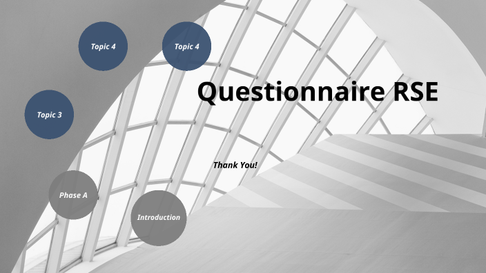 Questionnaire RSE by Alexandre TRIAY on Prezi