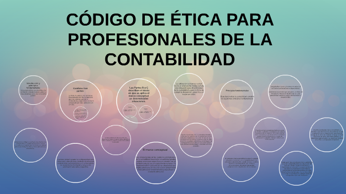CÓDIGO DE ÉTICA PARA PROFESIONALES DE LA CONTABILIDAD by carolina ... CÓDIGO DE ÉTICA PARA PROFESIONALES DE LA CONTABILIDAD by carolina ...