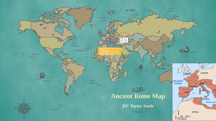 Anicent Rome Map by Taylor Soule on Prezi