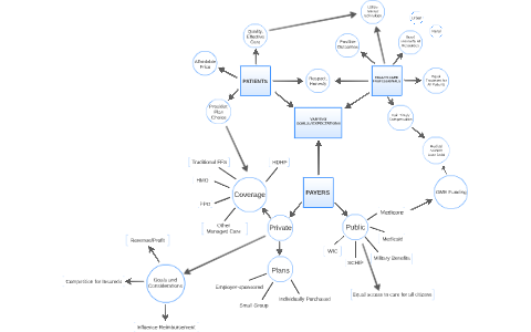 US Health Care System Concept Map by Andrew Steele on Prezi