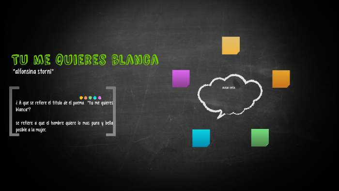 Tu me quieres blanca by agustin larson on Prezi