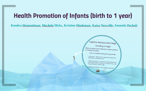 Health Promotion of Infants (birth to 1 year) by Kendra Hemmelman on Prezi