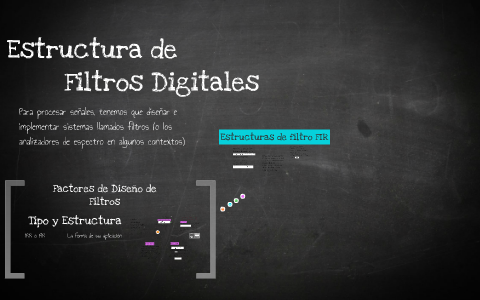 Estructura de Filtros Digitales by daniel mendoza on Prezi
