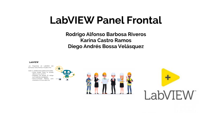 LabVIEW panel frontal by Diego A. Bossa V. on Prezi