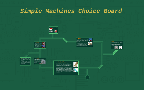 Simple Machines Choice Board by Tyler Washburn on Prezi