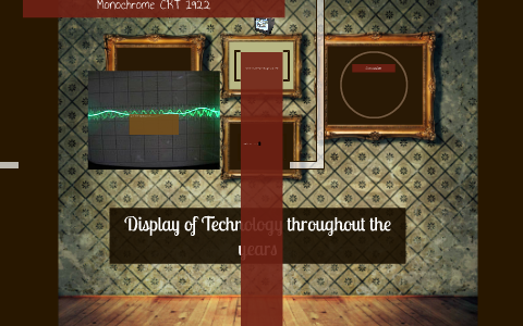 Display of Technology throughout the years by on Prezi