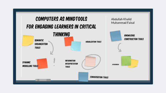 Computers as Mindtools for Engaging Learners in Critical Thinking by ...