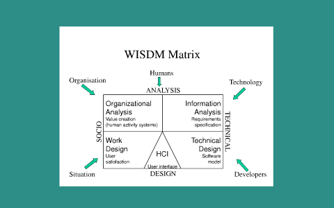 The WISDM Matrix by Dragos Romario Rosu on Prezi