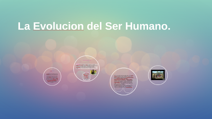 La Evolucion del Ser Humano. by angie yanela higuita on Prezi