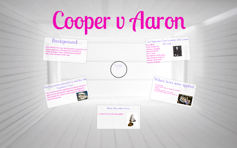 Cooper v Aaron by Destiny King on Prezi