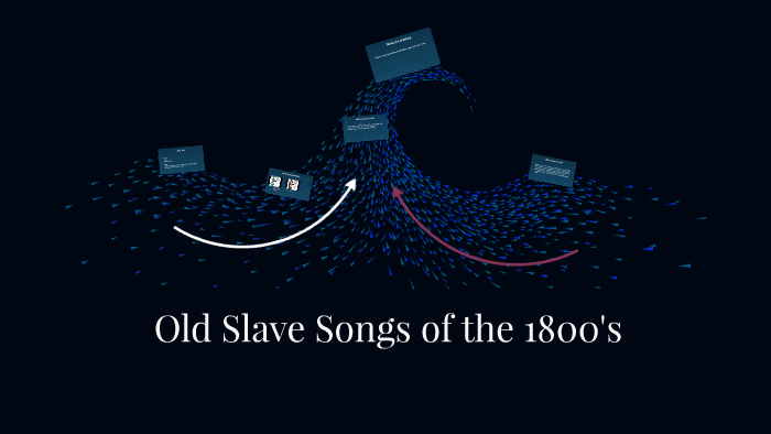 Old Slave Songs of the 1800's by Ben Larkin on Prezi