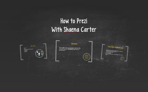 How to Prezi by Shaena Carter on Prezi