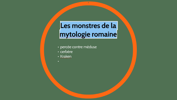 les monstres de la mytologie romaine by jean beuchet