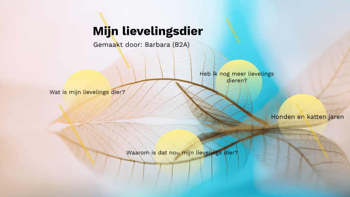 mijn lievelingsdier by Barbara Bos on Prezi