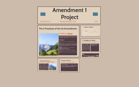Amendment 1 Project by on Prezi
