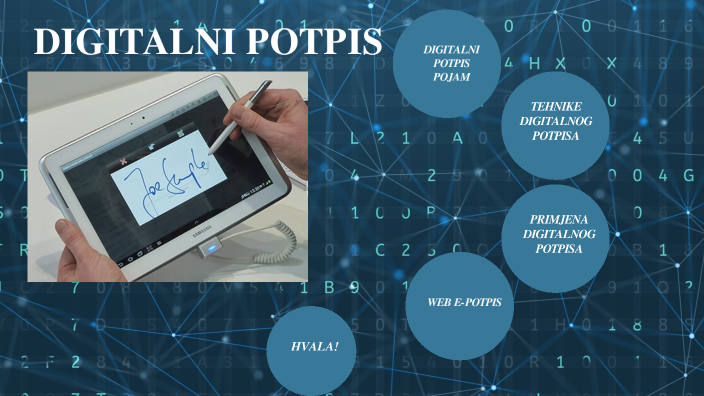 Digitalni potpis by Anđela Buntić on Prezi