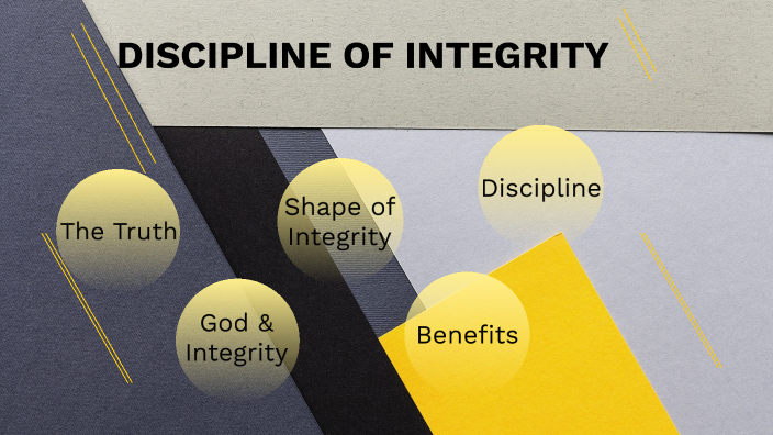 Discipline of Integrity by Caleb Viss on Prezi