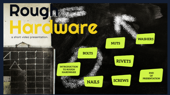 ROUGH HARDWARE by Francis Martin on Prezi