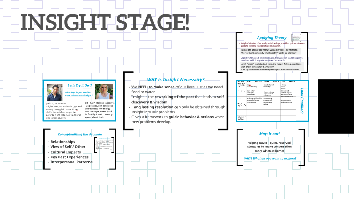 INSIGHT STAGE! by david mosher