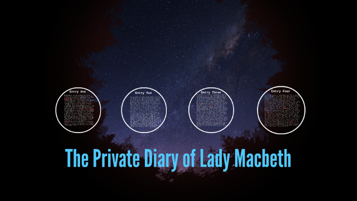The Private Diary of Lady Macbeth by Caroline Kelson on Prezi