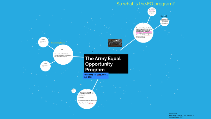 The Army Equal Opportunity Program by Baron Osong on Prezi