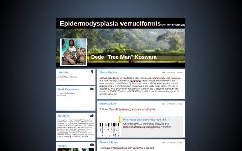 Epidermodysplasia verruciformis by Trinity Dunlap