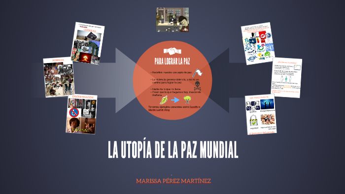 LA UTOPÍA DE LA PAZ MUNDIAL by Marissa Pérez on Prezi
