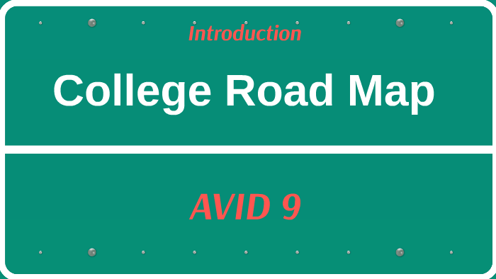 College Road Map by Allison Erwin on Prezi