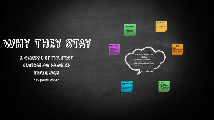 WHY THEY STAY by on Prezi