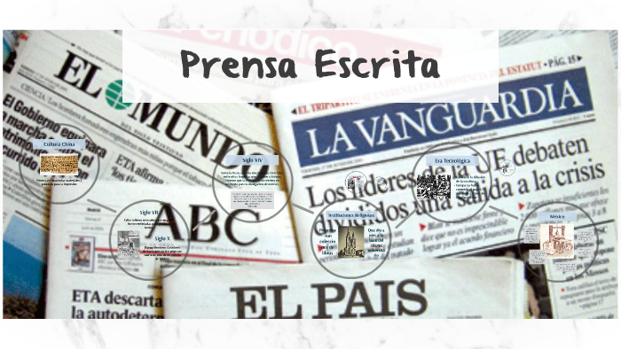 Prensa Escrita by Gabriela Venancio on Prezi