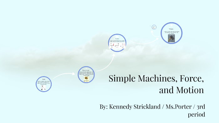 Simple Machines,Force, and Motion by Kennedy Strickland on Prezi