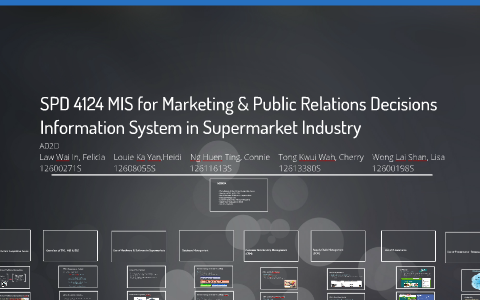 Information System in Supermarket Industry by connie ng on Prezi