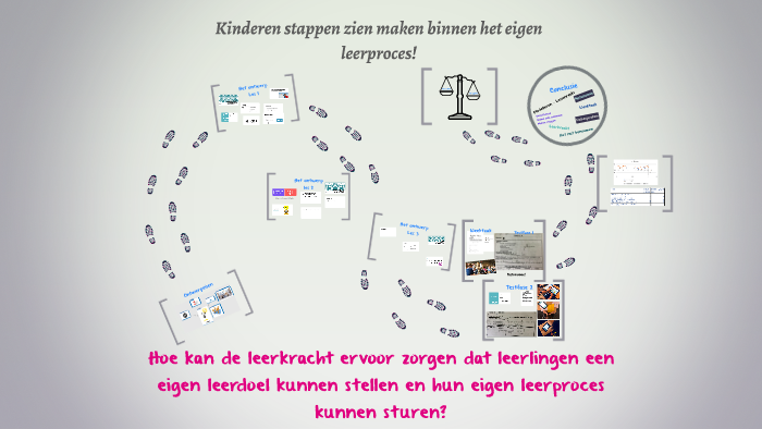 Kinderen stappen zien maken binnen het eigen leerproces! by Anne ...