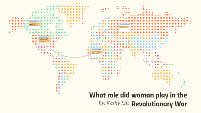 What role did woman play in the Revolutionary War by Kathy Liu on Prezi
