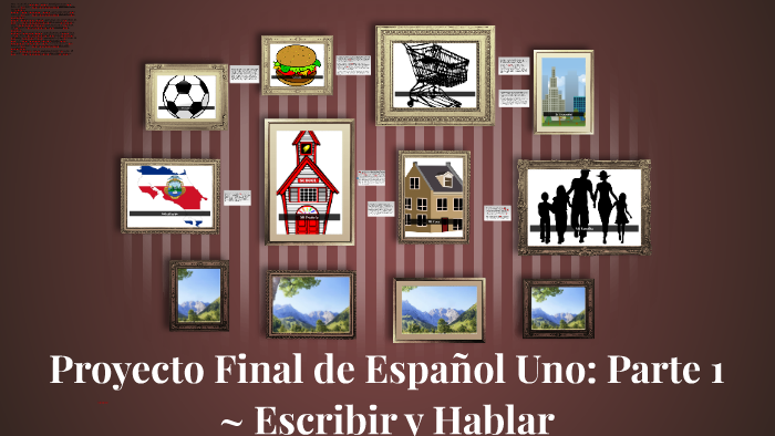 Proyecto Final de Español Uno: Parte 1 ~ Escribir y Hablar by Kylie ...