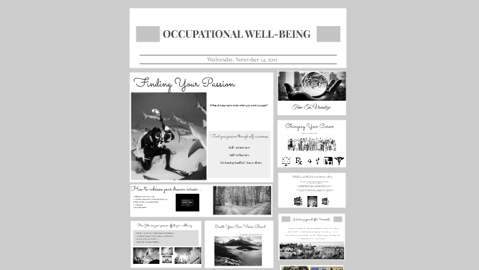 OCCUPATIONAL WELL-BEING by Amy Martens on Prezi