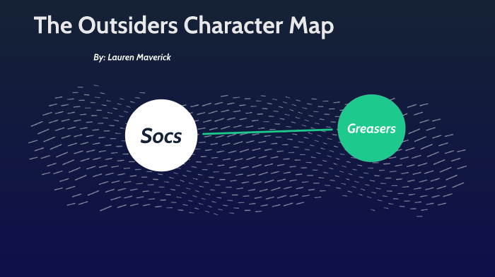 The Outsiders Character Map by Lauren Maverick on Prezi