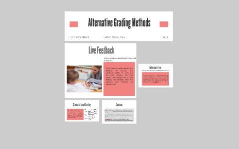 Alternative Grading Methods by Ashley Dawes on Prezi