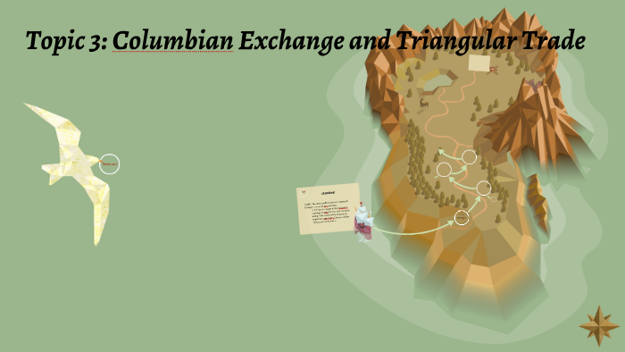 Topic 3: Columbian Exchange and Triangular Trade by kathryn goulart on ...