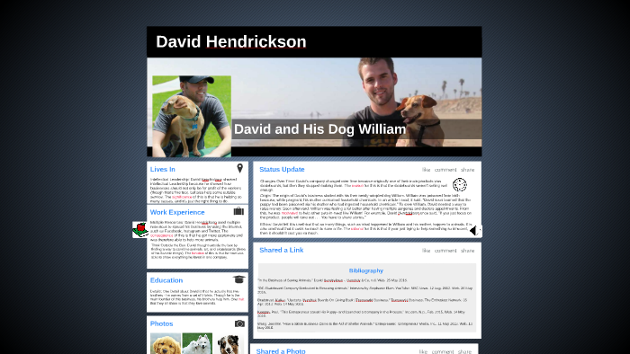 David Hendrickson SOTM by Maia Cabanel-Bleuer on Prezi