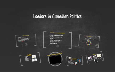 Focus Group Analysis: The Role of Leaders in Canadian Politics by ...