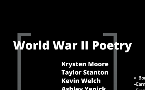 World War II Poetry by Krysten Moore on Prezi