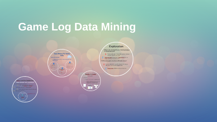 Game log Analysis Introduction by Anqi (Angie) Zhao on Prezi