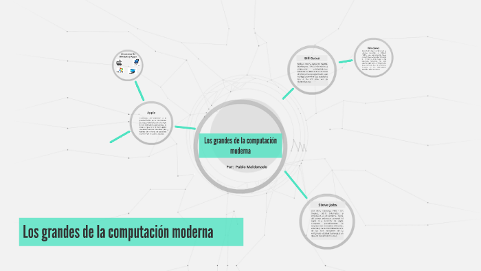 Los grandes de la computación moderna by Pablo Maldonado on Prezi
