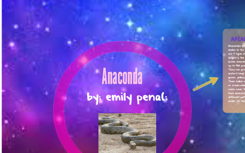 anaconda by on Prezi