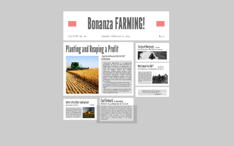Bonanza FARMING! by Halee Cole