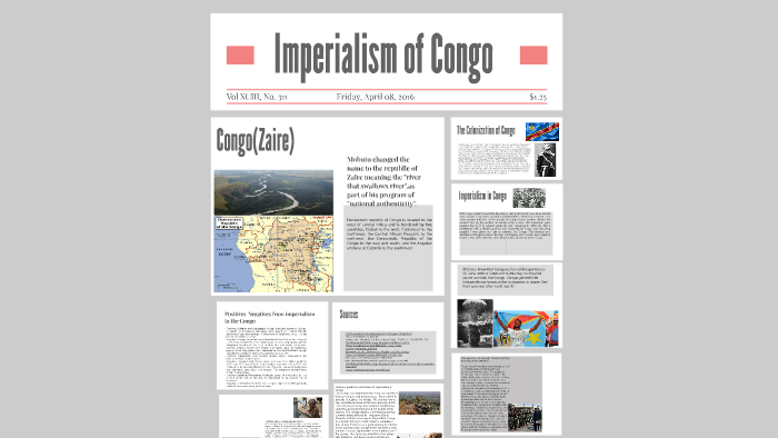 Imperialism of Congo by spencer shannon on Prezi