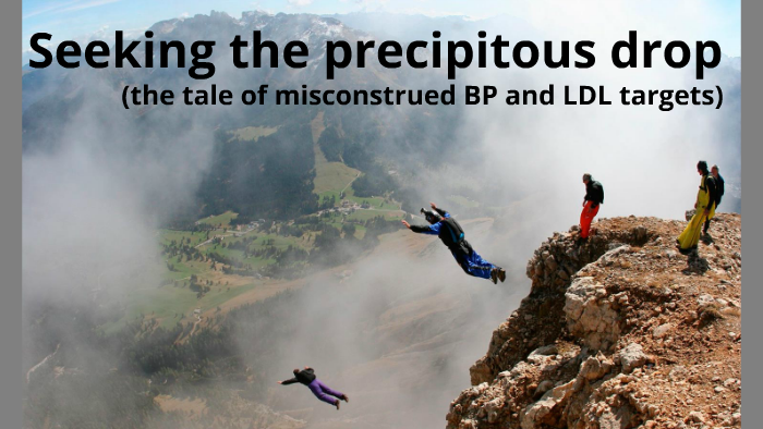 Seeking the precipitous drop (BP and LDL targets) Nanaimo 2015 by Aaron ...